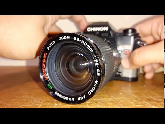 Cámara fotografica chinon ce-5 de 35mm