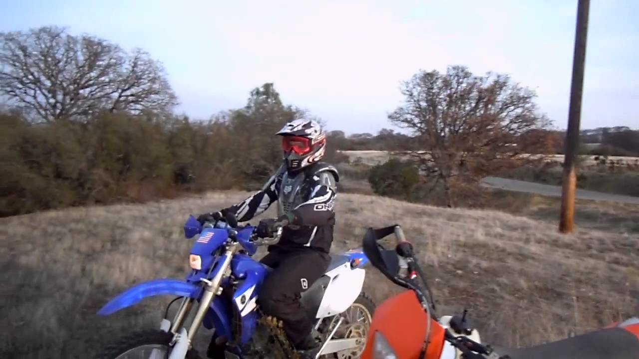 2006 WR450F hill climb - YouTube