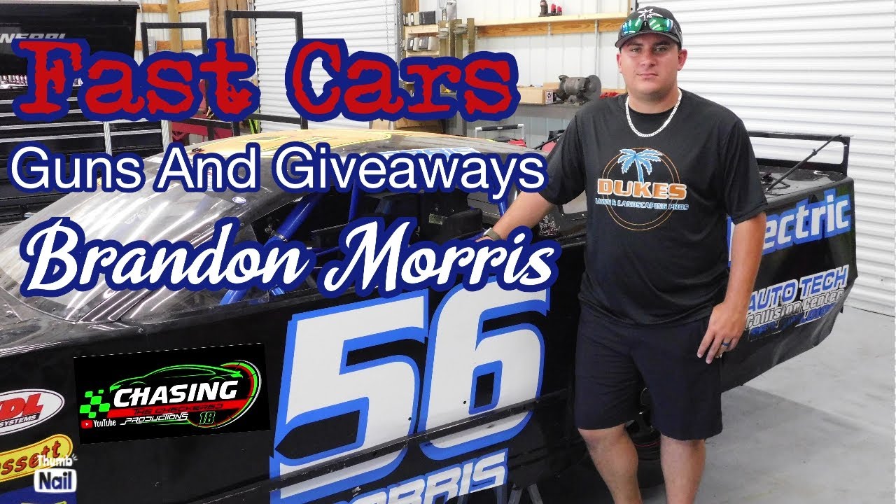 BRANDON MORRIS,FAST CARS GUNS AND GIVEAWAY WINNER - YouTube