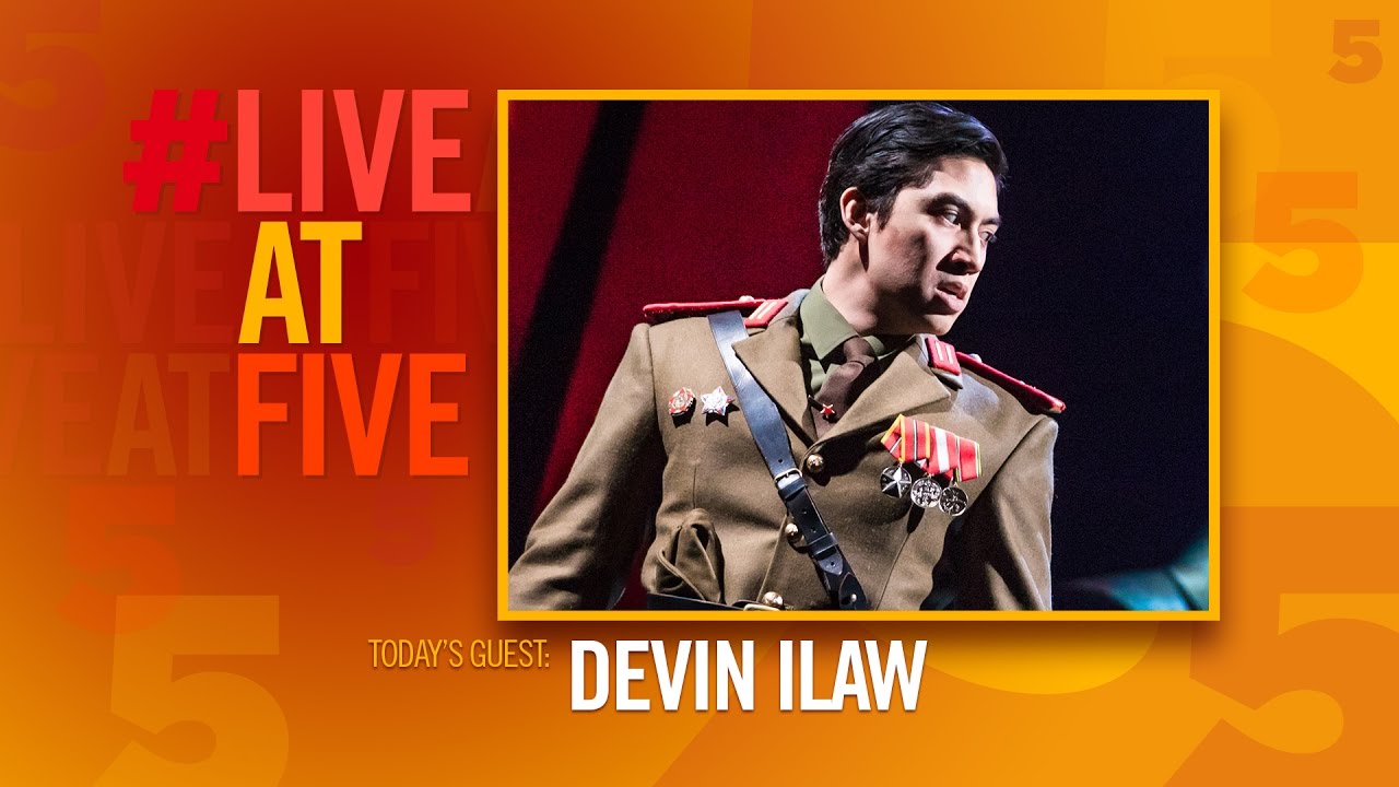Broadway.com #LiveatFive with Devin Ilaw of MISS SAIGON - YouTube