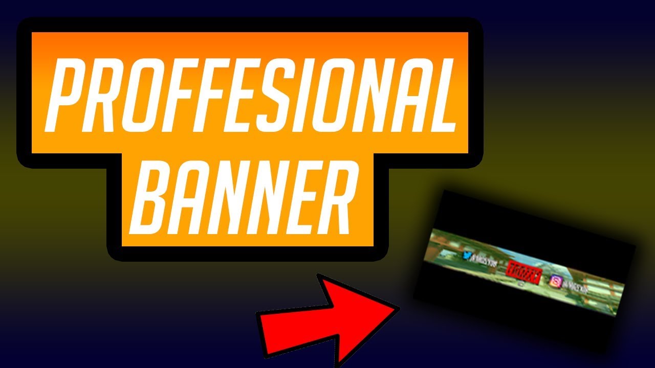 How To Make A Professional Youtube Banner On Photoshop CS6 CC YouTube How To Make A Professional Youtube Banner On Photoshop CS6 CC YouTube