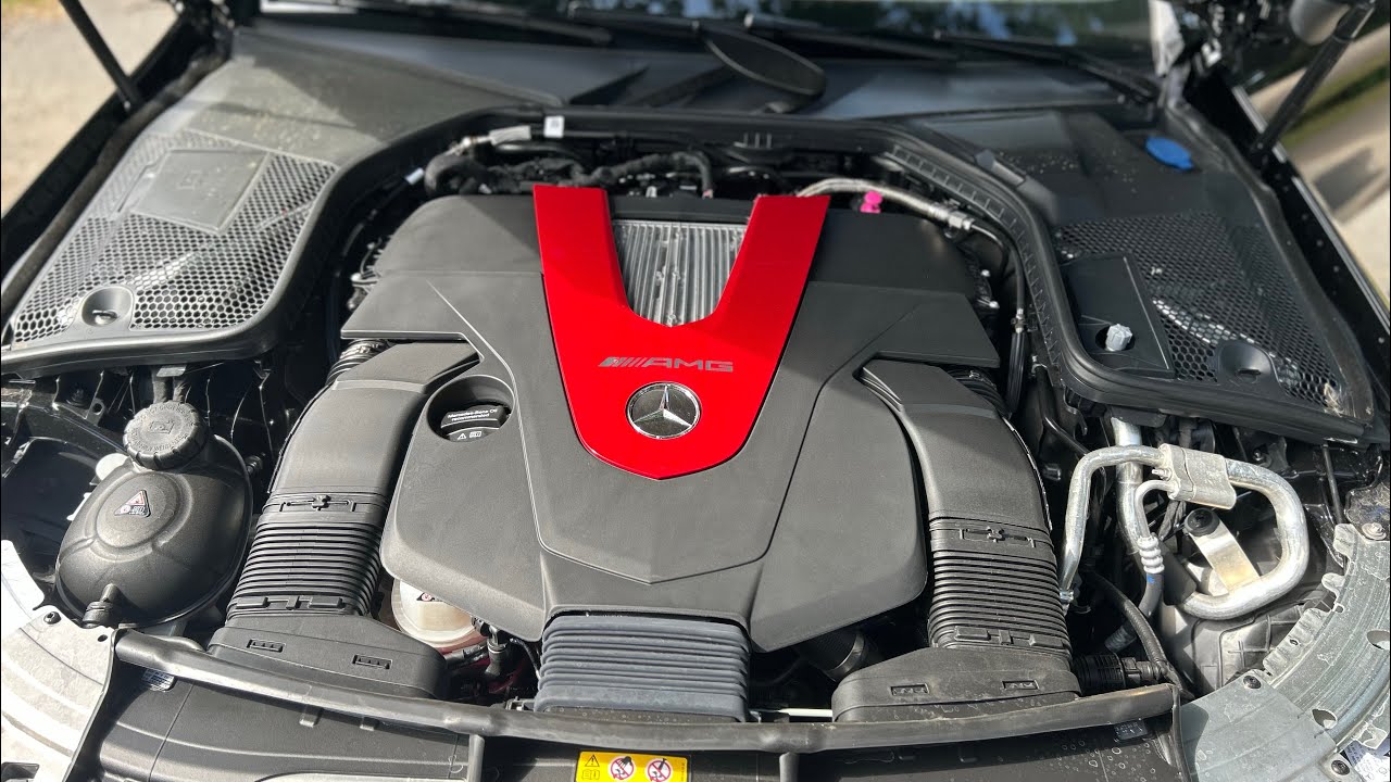 Mercedes C43 AMG V6 Biturbo Engine Sound - Mercedes C43 AMG V6 Biturbo ...
