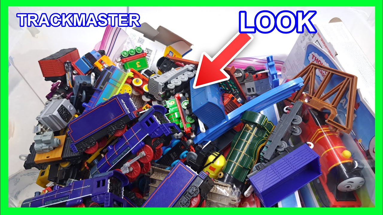 Thomas Trackmaster Trains Lot - YouTube