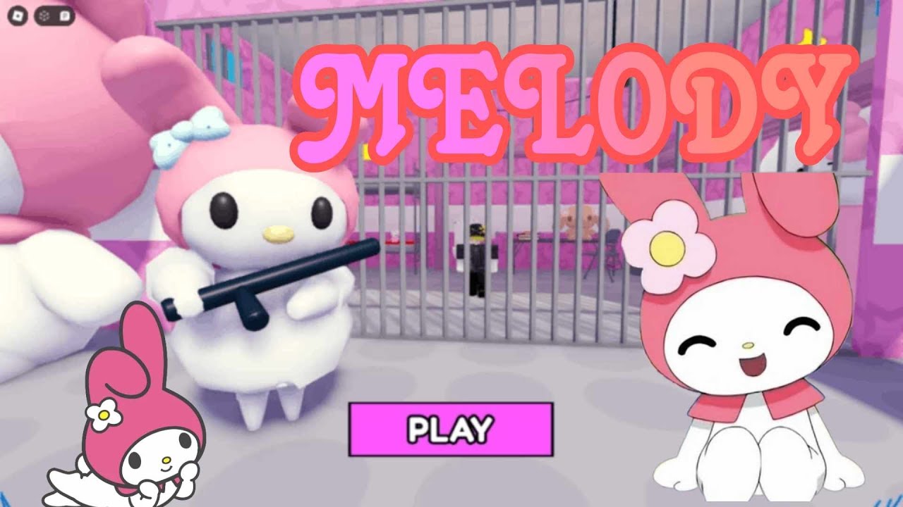 MELODY Prison Run┃Escape Obby #roblox #melody #hellokitty #games - YouTube