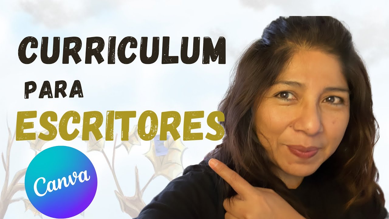 COMO CREAR UN CURRICULUM PARA ESCRITOR ️ Tutorial Paso a Paso en CANVA - YouTube