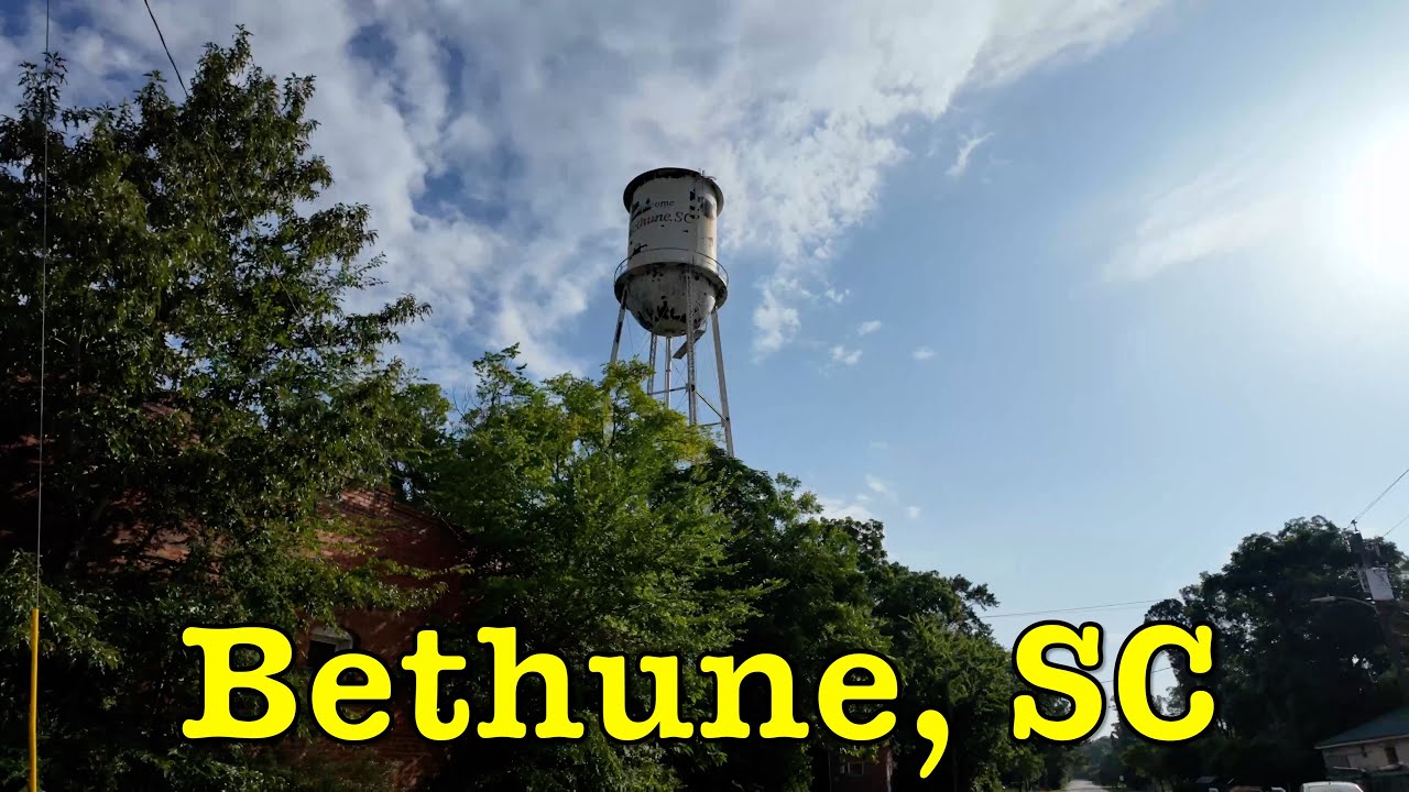 I'm visiting every town in SC - Bethune, South Carolina - YouTube