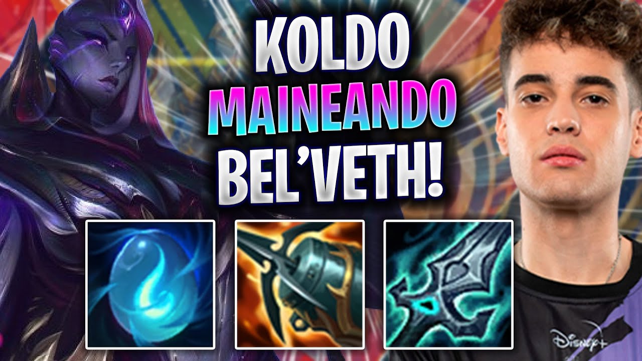 KOLDO CON SU MAIN BEL'VETH! - KOI Koldo Juega Bel'Veth Jungla vs Nunu ...