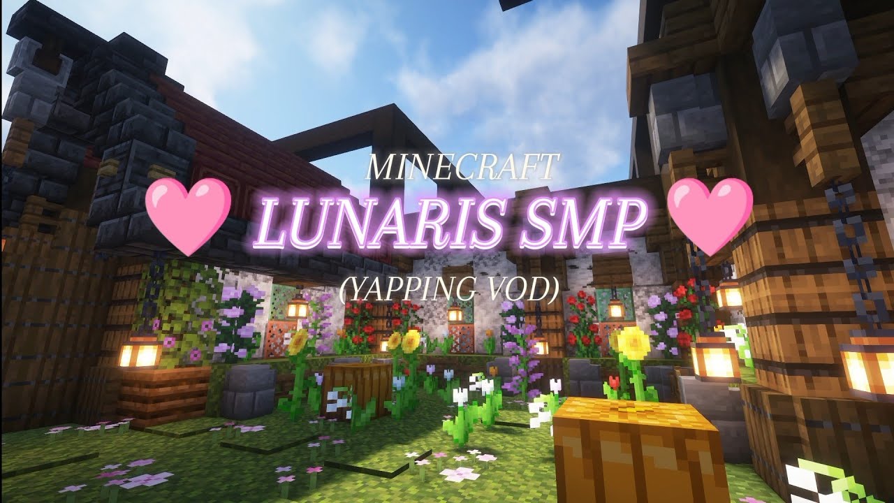 Minecraft Lunaris SMP | EP 5 | just yapping and house progress! - YouTube