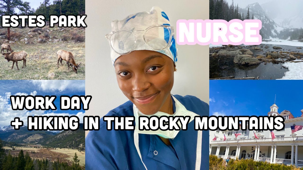 NURSE WORK DAY + WEEKEND IN THE MOUNTAINS - YouTube