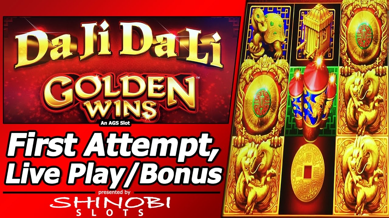 Da Ji Da Li Golden Wins Slot - First Attempt, Live Play and Free Spins ...