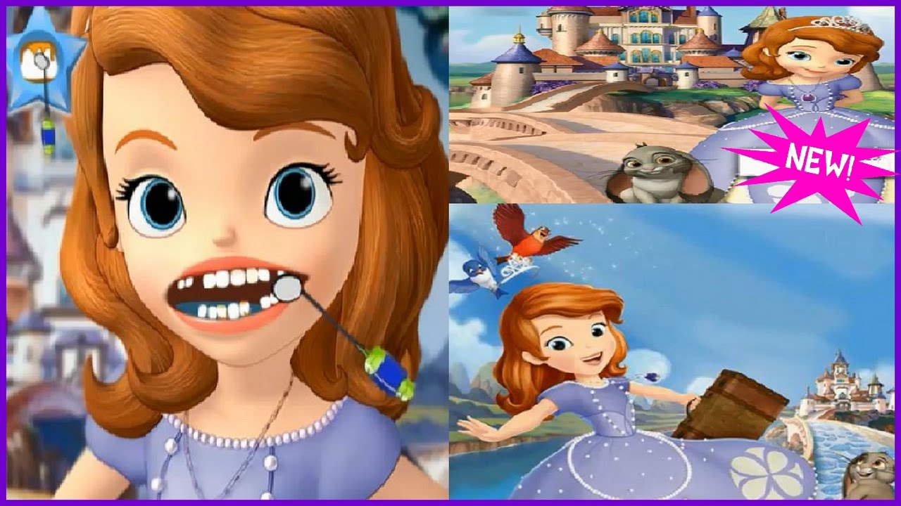 Sofia the First Dental Care Fun Educational Video Episode - YouTube