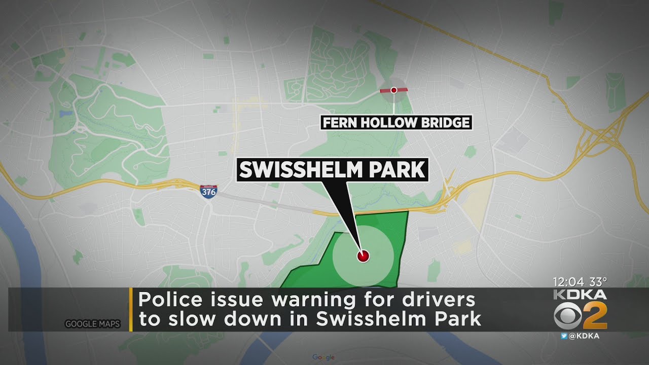 Police Issue Warning For Drivers To Slow Down In Swisshelm Park - YouTube