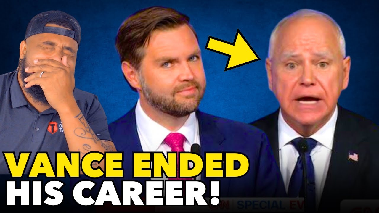 JD Vance WIPES THE FLOOR With Tim Walz In VP Debate! - YouTube