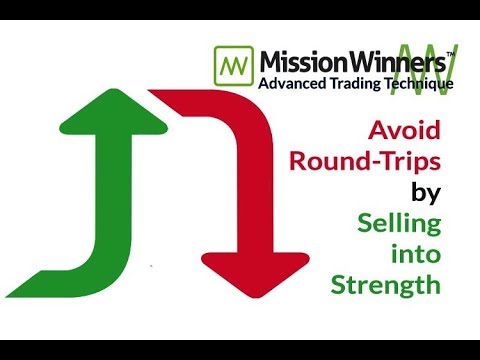 Selling into Strength AVOIDS Round-trips - YouTube
