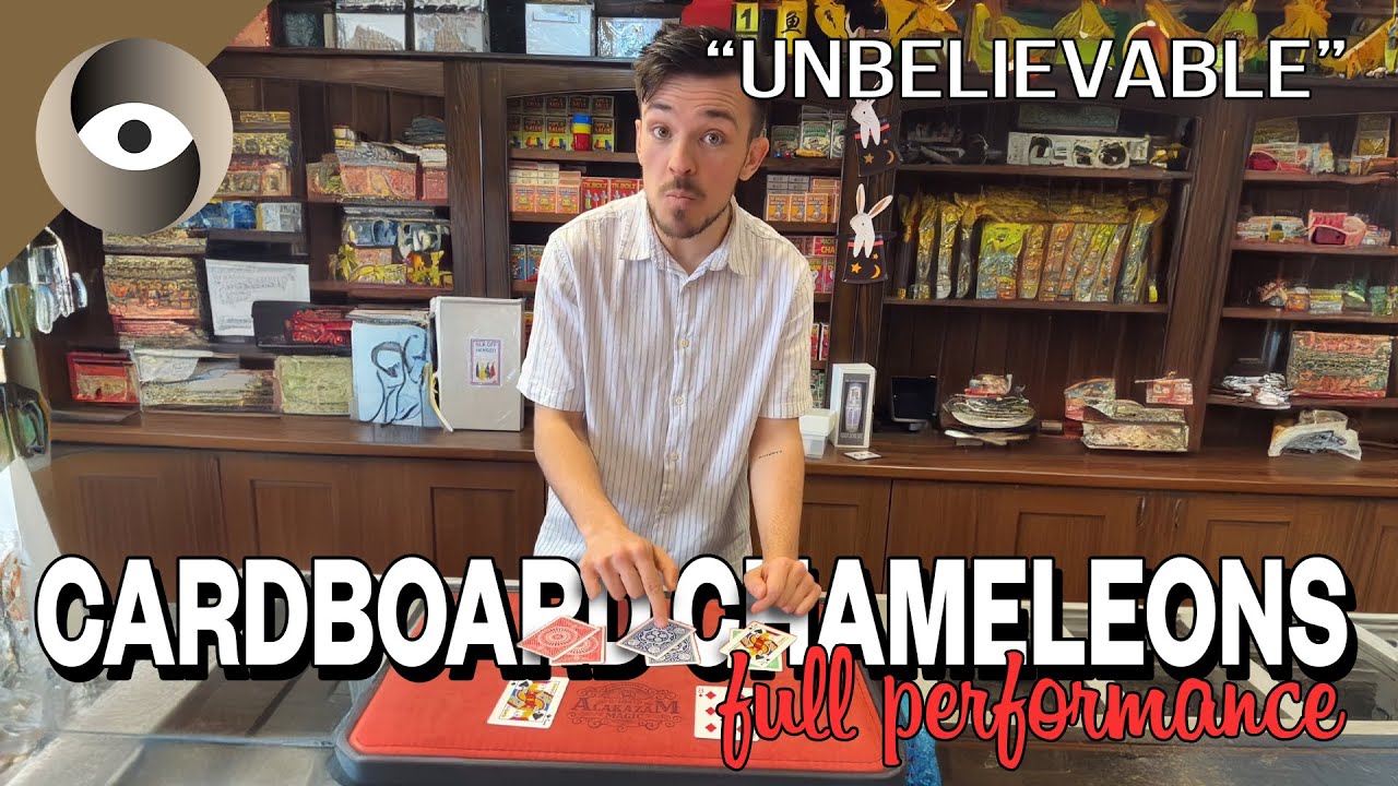 Gold Medal F.I.S.M. routine | Cardboard Chameleons by DARYL performed ...