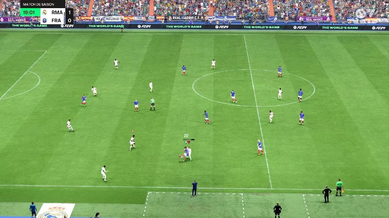EA SPORTS FC 24 real madrid vs france - YouTube