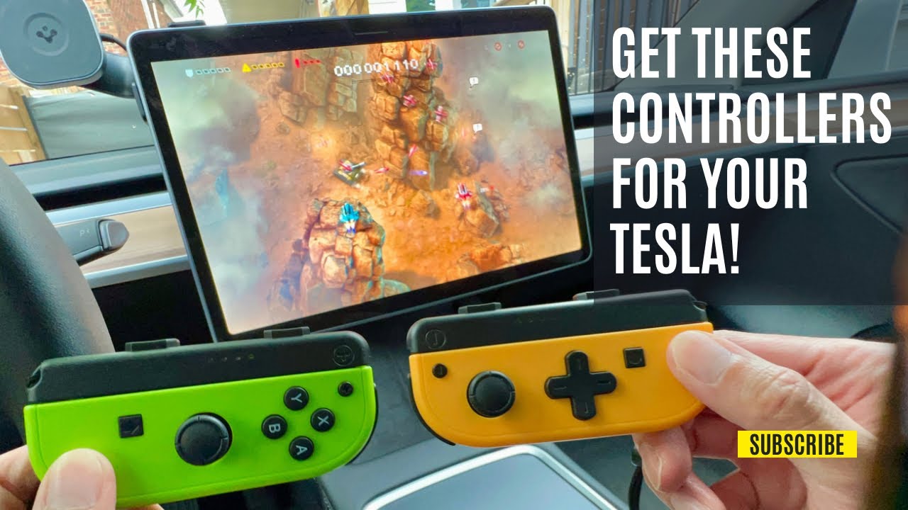 Need A Wireless Gaming Controller For Your TESLA? Nintendo Joy-Con ...