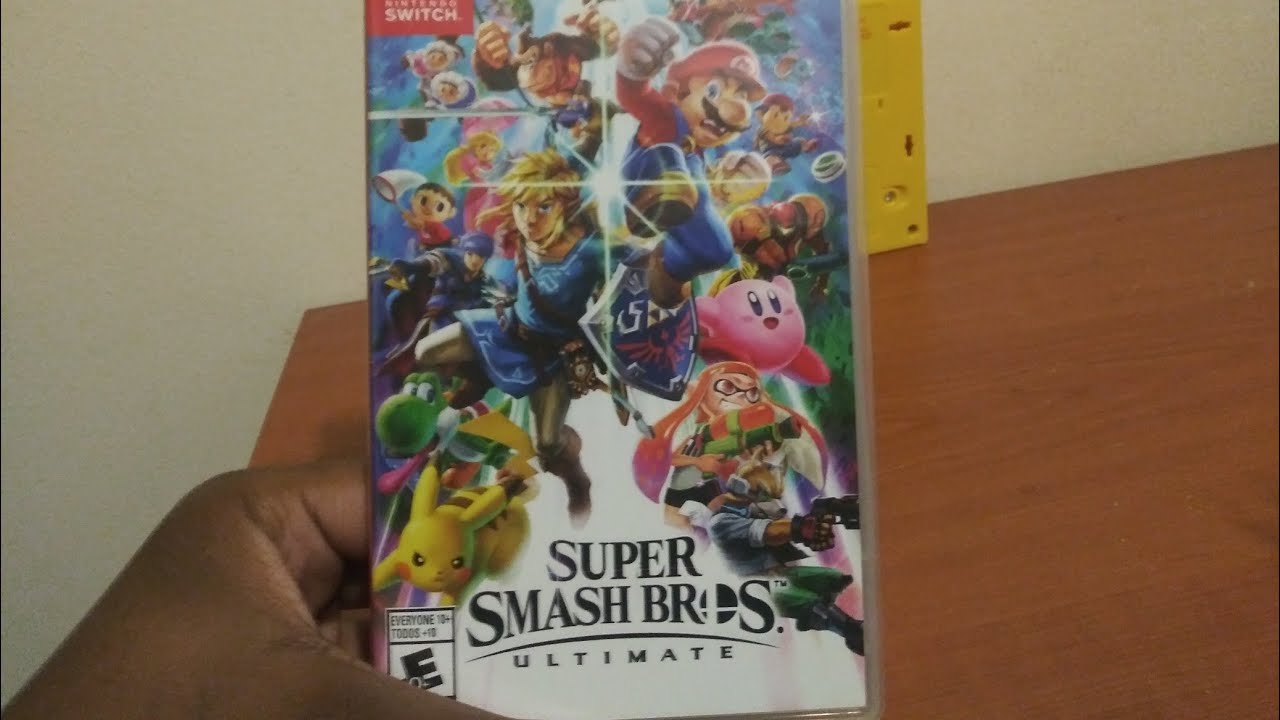 SUPER SMASH BROS ULTIMATE UnBOXING!!!! - YouTube