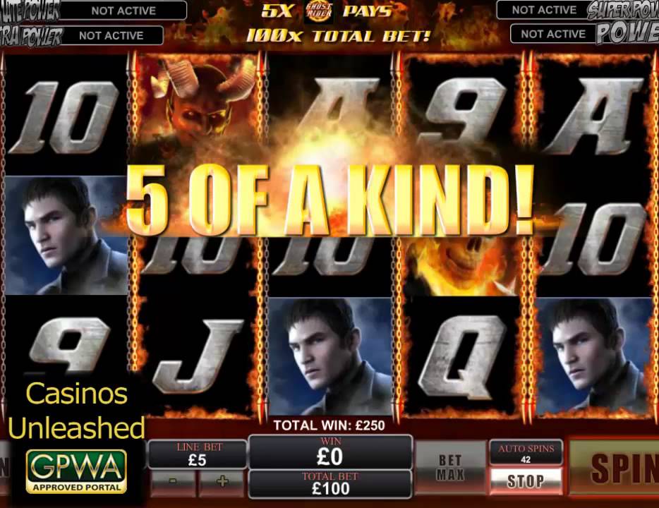 Casinos Unleashed »» Ghost Rider Slot - YouTube