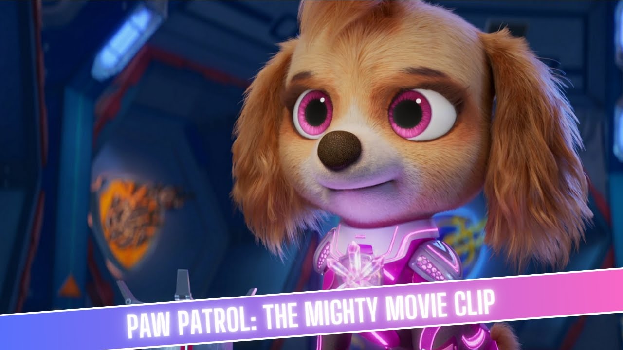 PAW Patrol: The Mighty Movie - Skye Takes the Crystals - YouTube