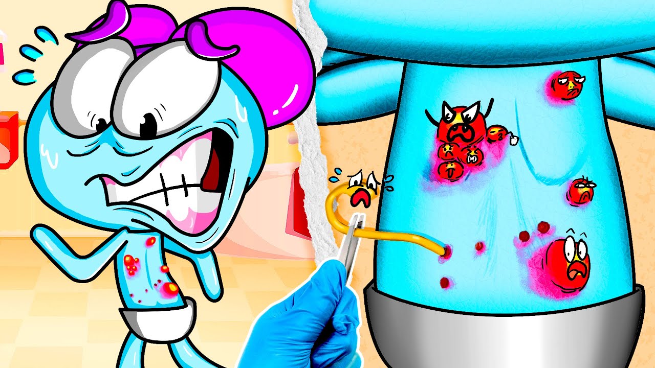 피비의 백 여드름! 여드름을 없애는 방법? || Kool Stop Motion 한국인 - YouTube