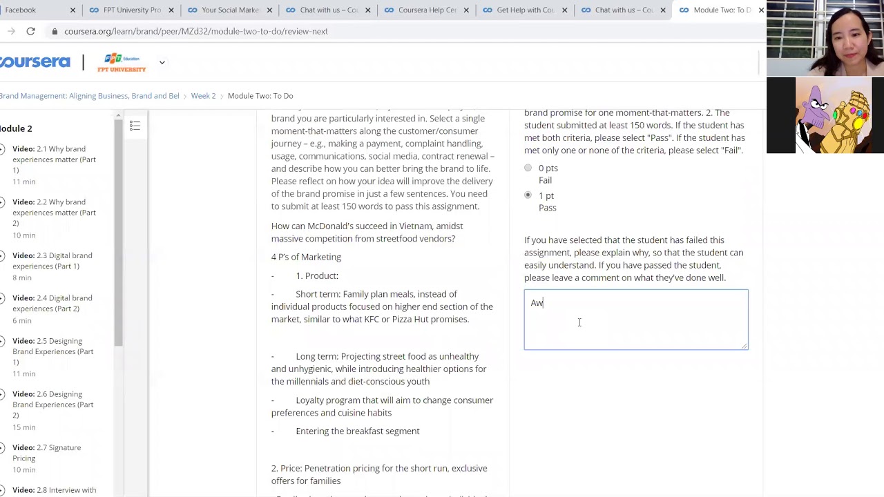 How to get your assignment reviewed on Coursera/ Cách để bài tập được ...