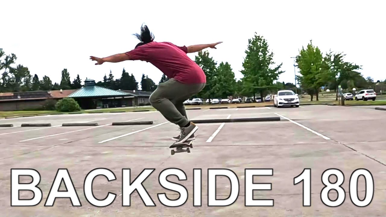 HOW TO BACKSIDE 180 SKATEBOARDING TUTORIAL - YouTube