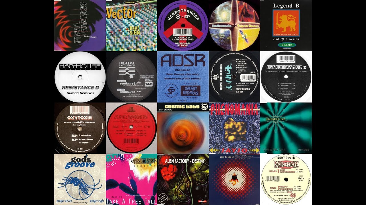 Trance Hits 1993 (part 2) - YouTube