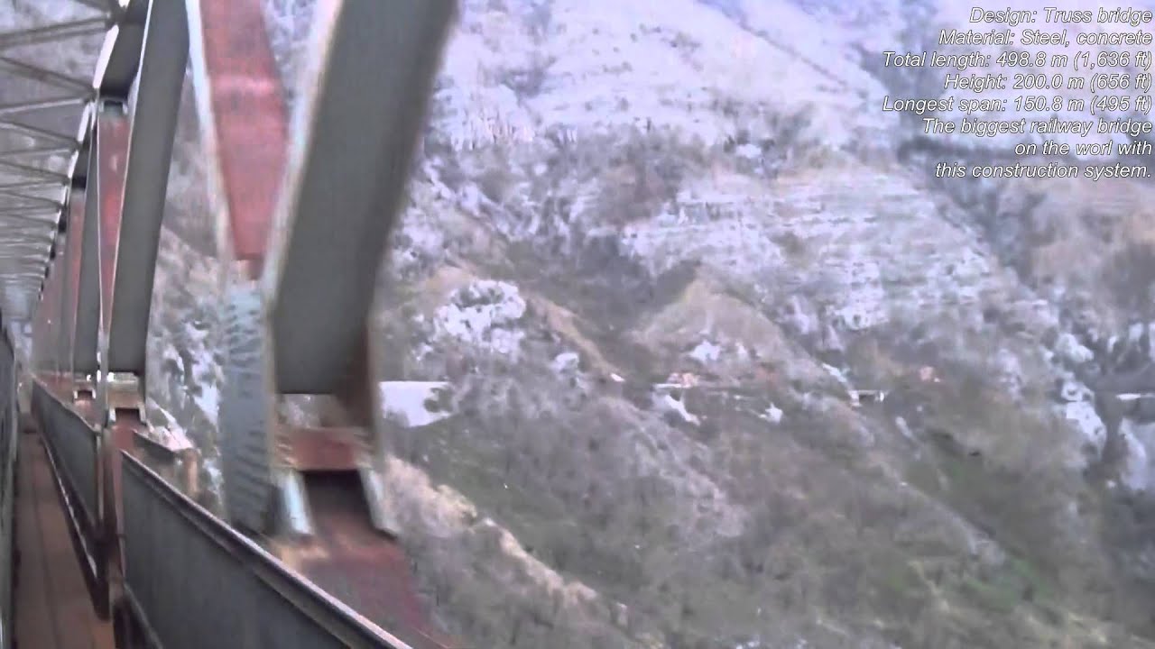 Mala Rijeka Viaduct, 4.4.2015. - YouTube