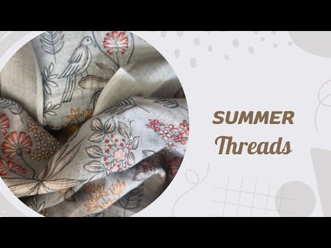 SUMMER THREADS BY VINTAGE PURE HAND WORKED SUITS ️ - YouTube