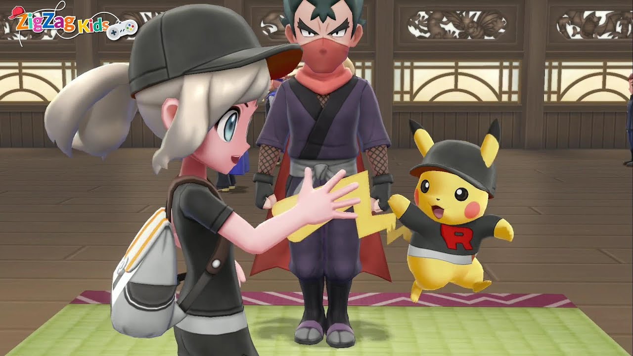 Pokémon Let's Go, Pikachu! | Fuchsia City Gym Fight | Episode 16 ...