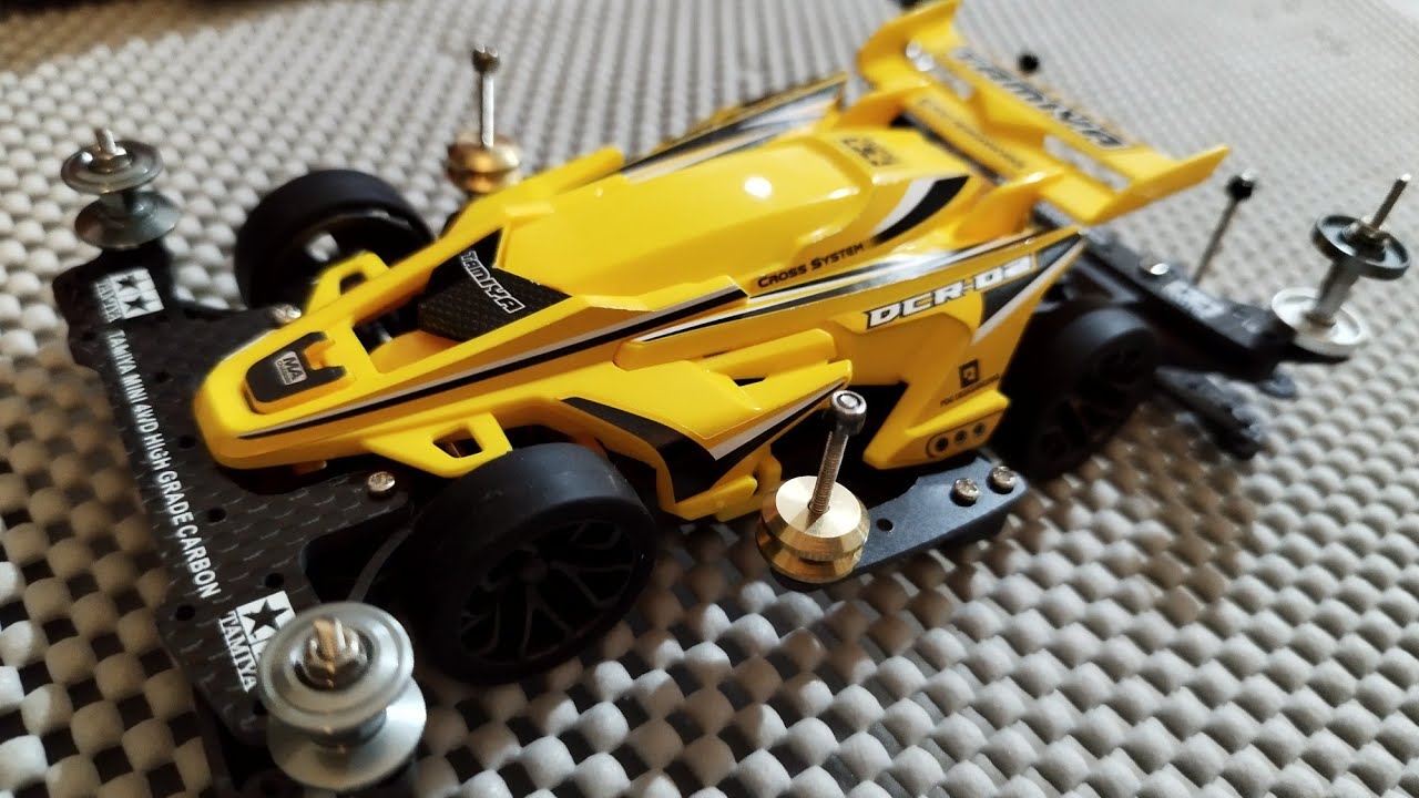Merakit / Modifikasi TAMIYA MINI 4WD tipe DCR-02 menggunakan konsep B ...
