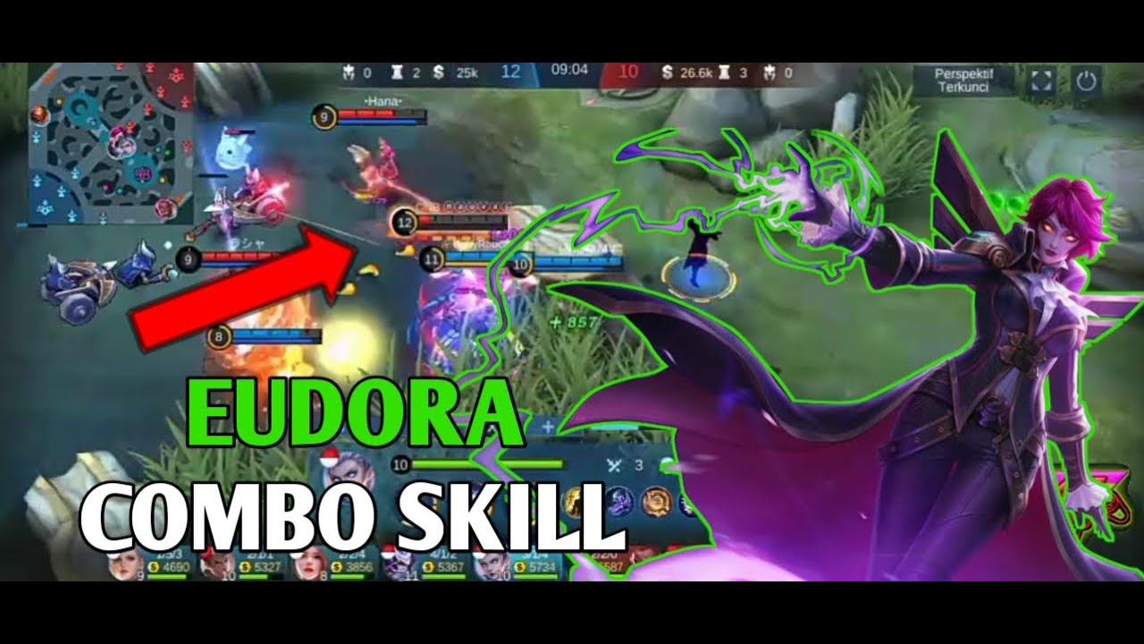 EUDORA COMBO SKILL!!! BUILD PEMBUNUH TANK? - YouTube