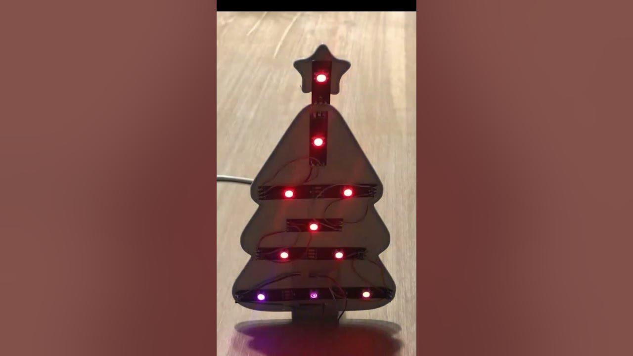Building Arduino Christmas Tree Lamp - YouTube