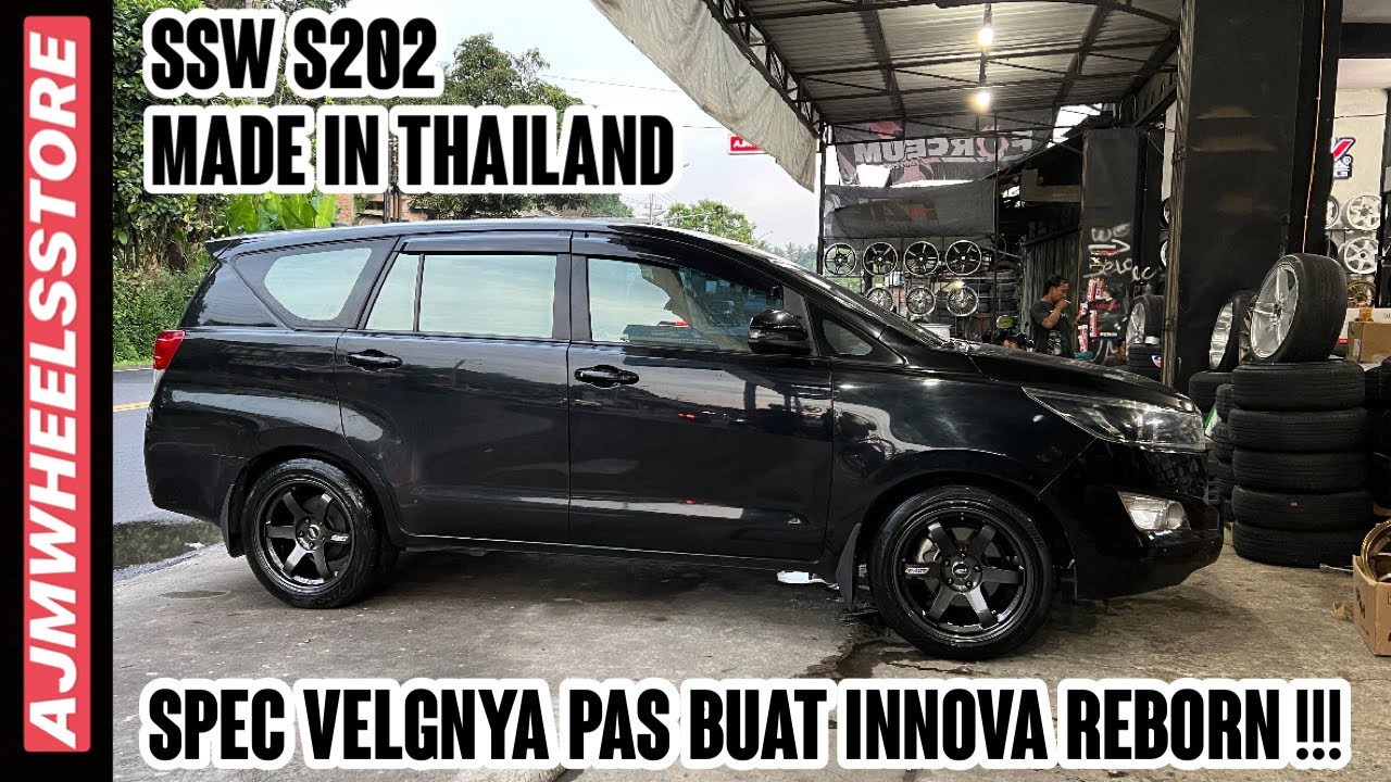 SPEC VELG DAN BAN BUAT PENGGUNA TOYOTA INNOVA REBORN - YouTube