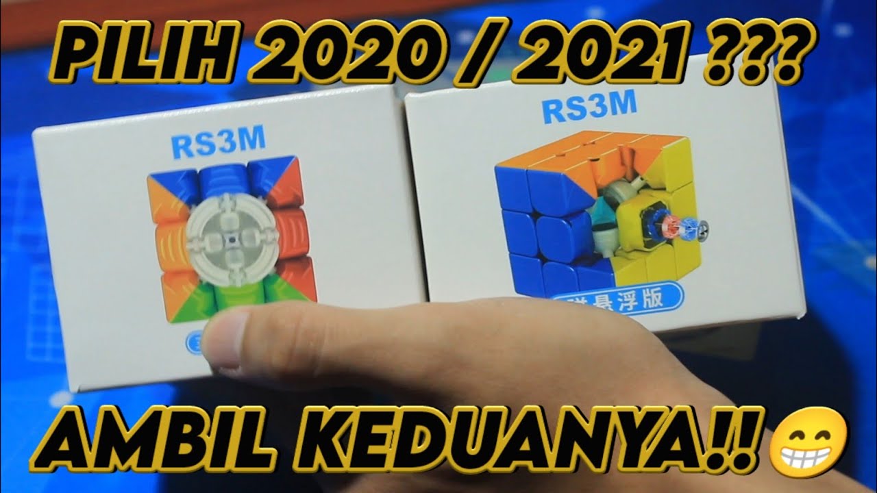 Perbedaan MoYu RS3M 2020 & RS3M 2021 Maglev | Kamu Harus beli⁉️ - YouTube
