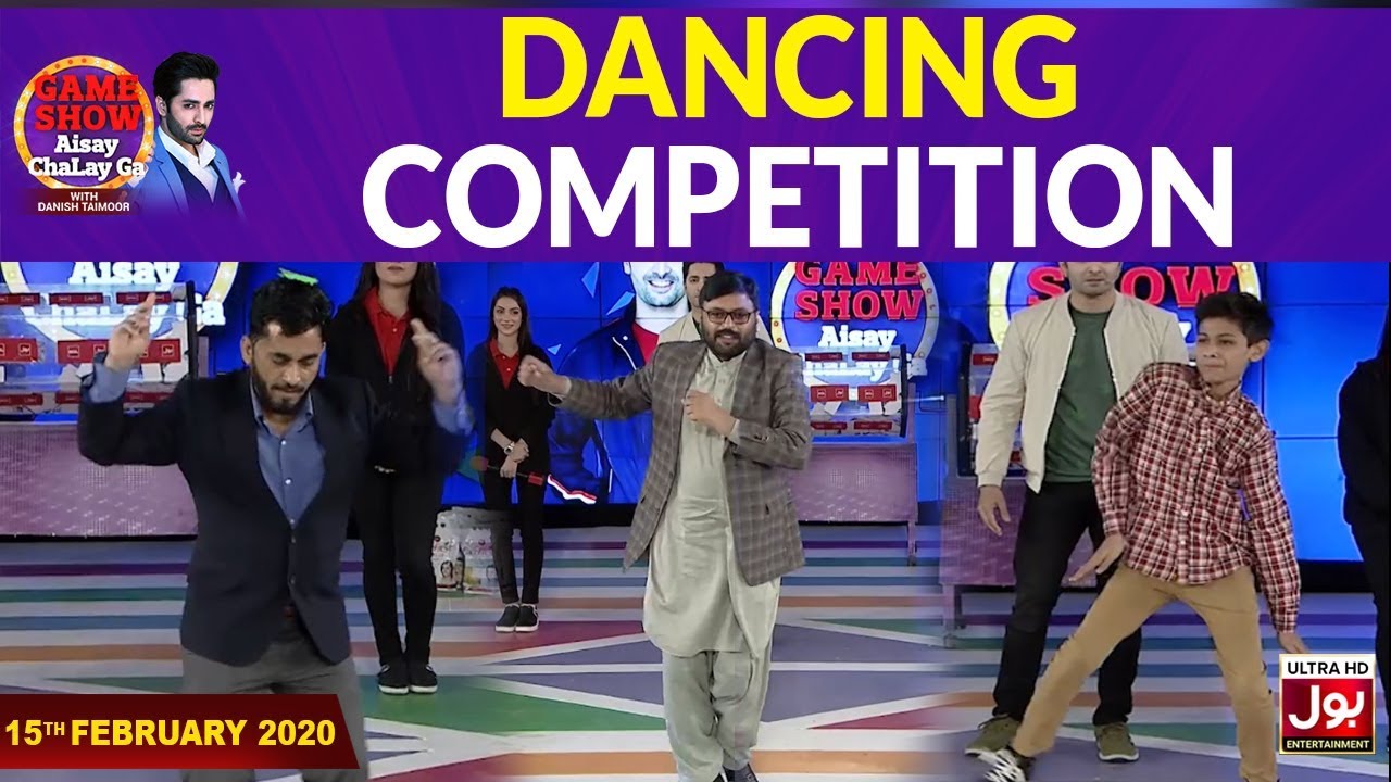 Dancing Competition In Game Show Aisay Chalay Ga With Danish Taimoor ...
