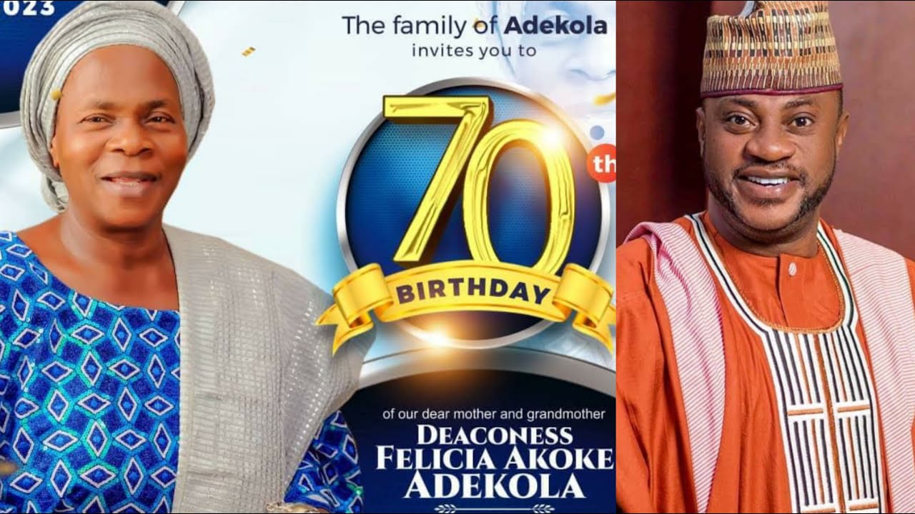 LIVE: ODUN ADEKOLA MUM 70TH BIRTHDAY PARTY - YouTube