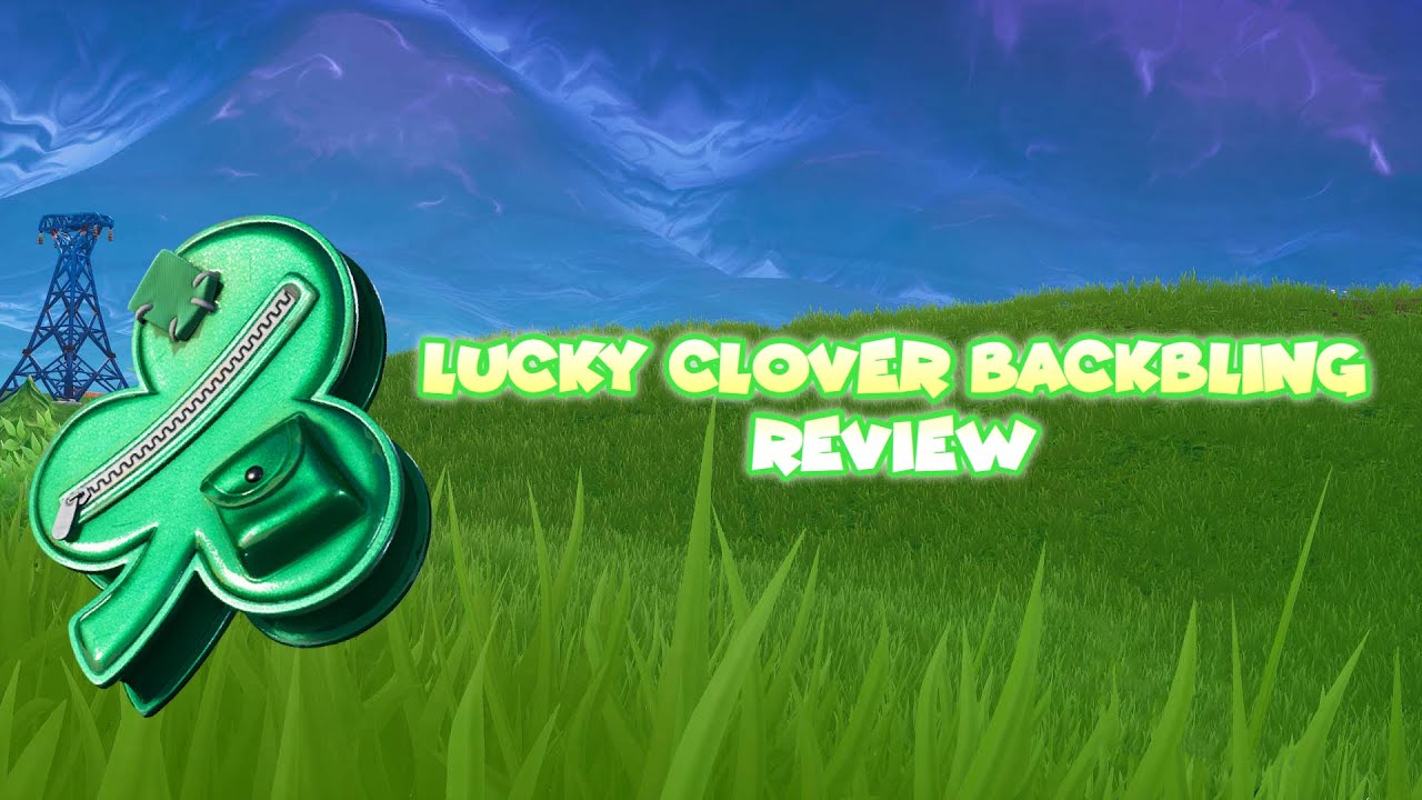 Lucky clover backbling review - YouTube