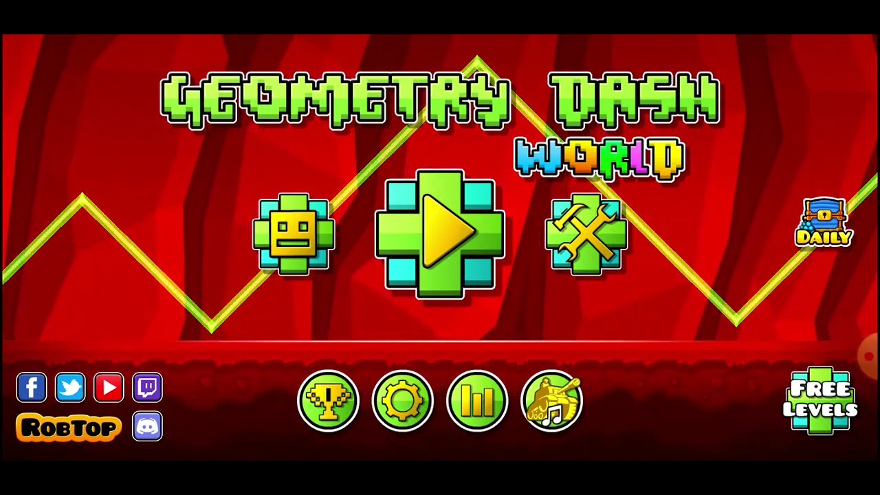 me pasó Geometry Dash Word yo mismo - YouTube