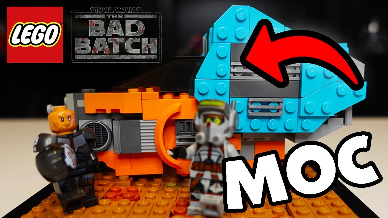 LEGO Bad Batch Tay-0 Speeder MOC! - YouTube