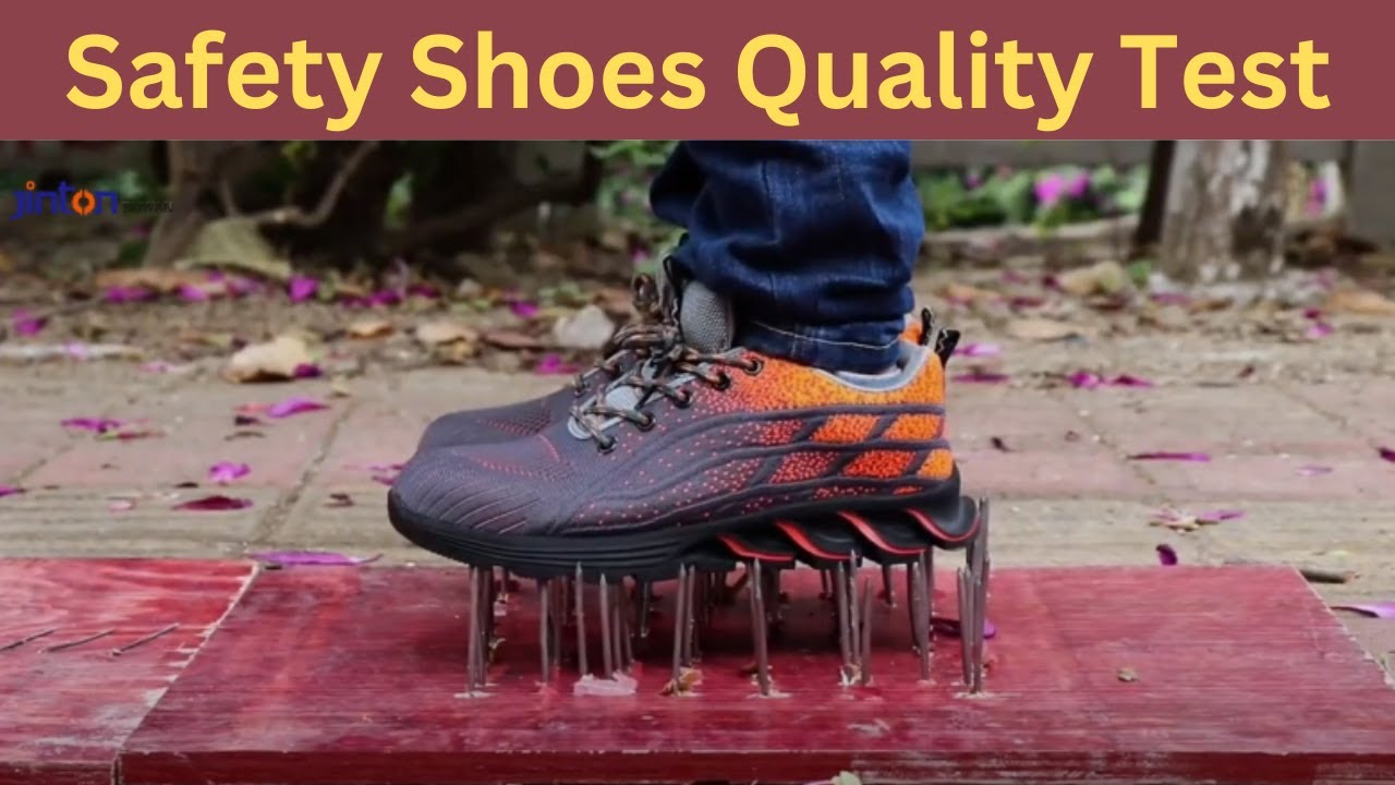 How Strong Are Safety Shoes? Watch Me Test Them With Extreme Methods ...
