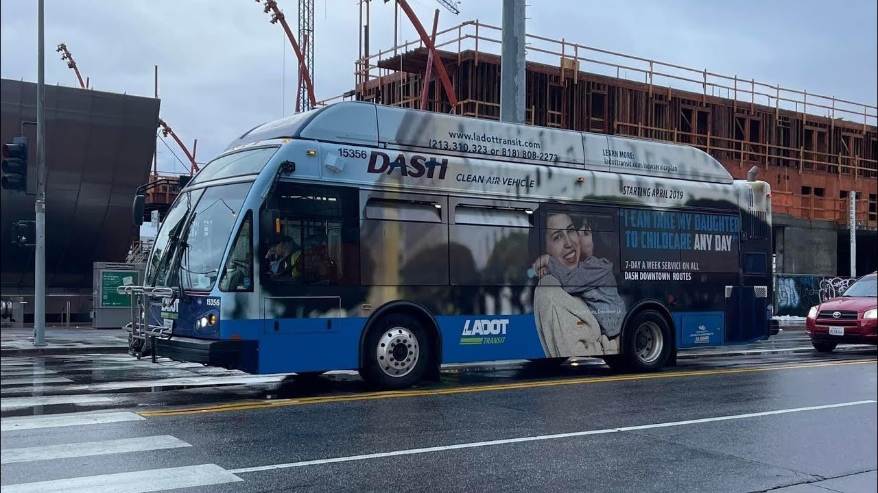 LADOT Transit 2016 ElDorado National E-Z Rider II BRT CNG #15356 - YouTube