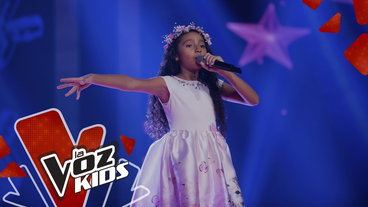 Ana Sofía canta Un Mundo Ideal en los Rescates | La Voz Kids Colombia ...