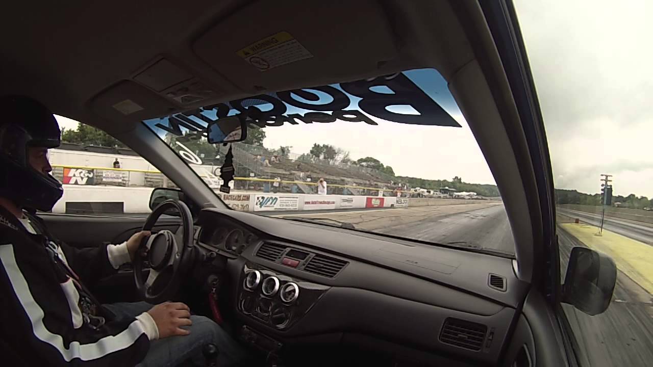 Boostin Performance Evo 8 "MrBoost" Streetcar 9.5@155 GoPro in car ...