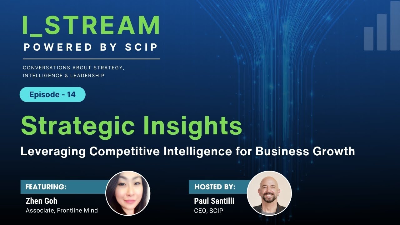 SCIP| I_STREAM Ep 14 | Strategic Insights: Leveraging Competitive ...