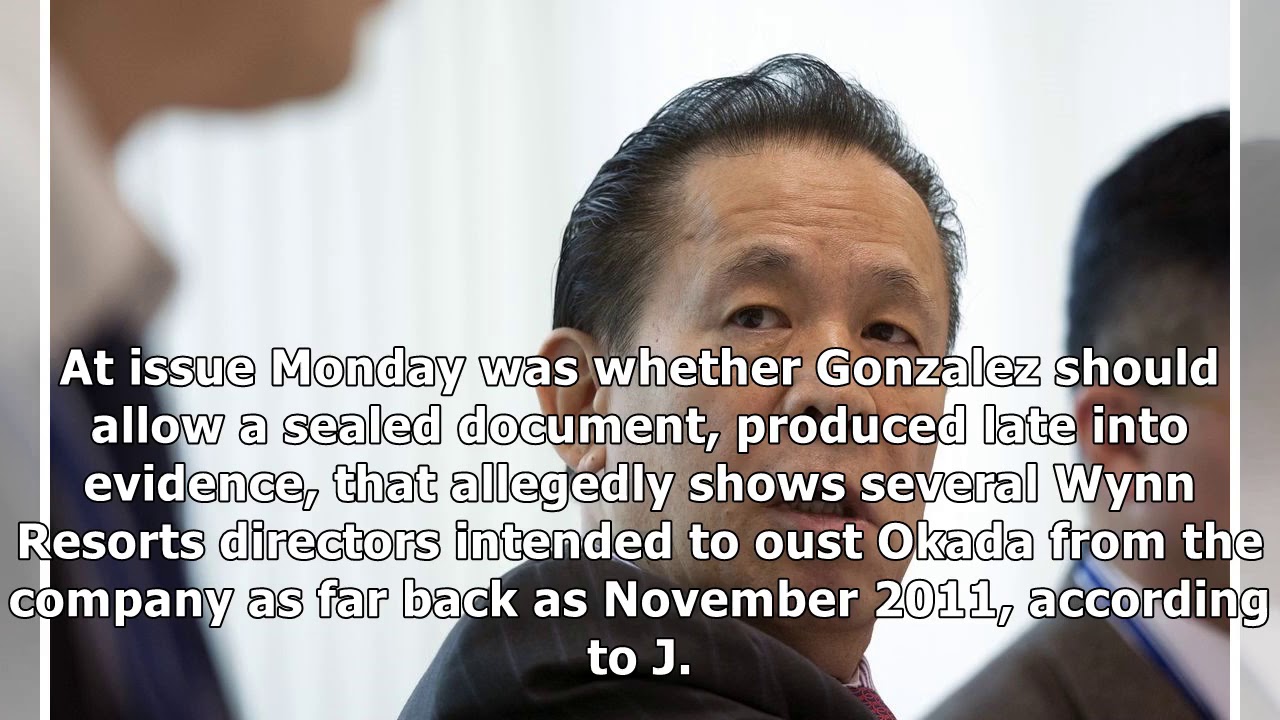 France News - Las vegas judge to allow claims against wynn board in ...