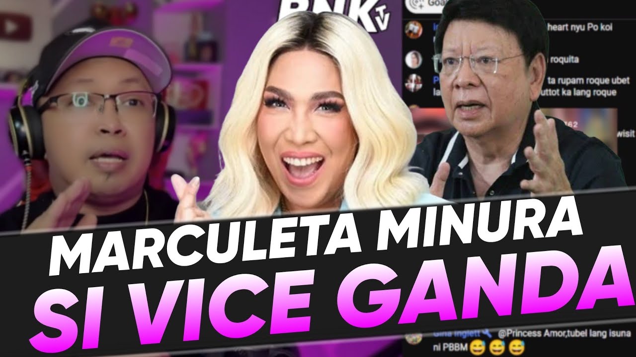 HETO NA PBBM MARCULETA NAPA MURA KAY VICE GABDA - YouTube