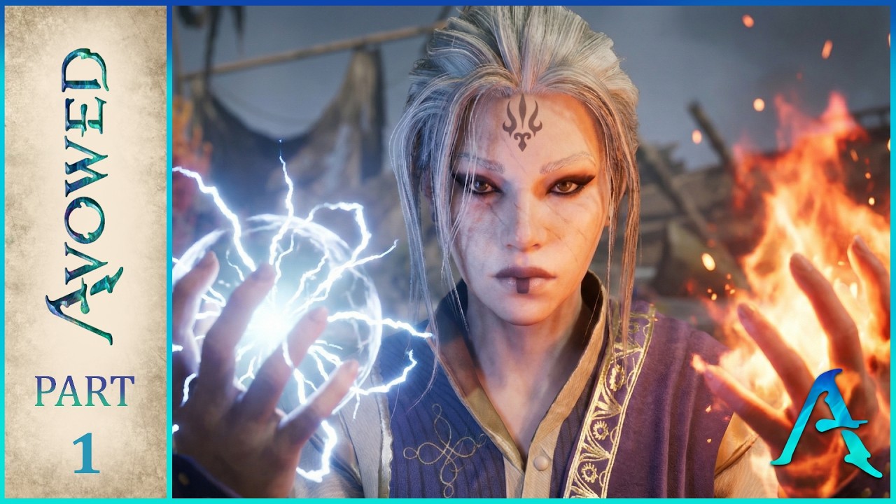 Avowed - Playthrough - Part 1 (Female Envoy, Court Augur) (PS5) | No ...
