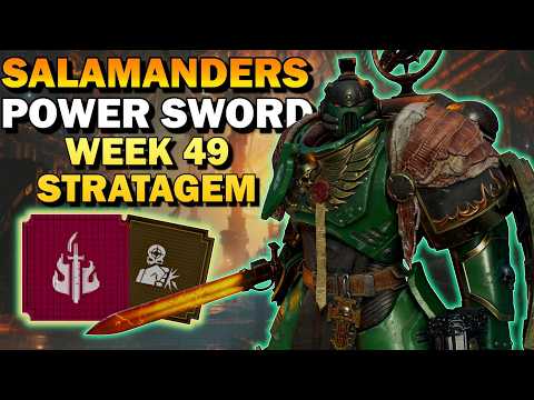 Bulwark CARVES Through Tyranids With HEROIC Power Sword In Weekly Strat 49 -True Solo|Space Marine 2